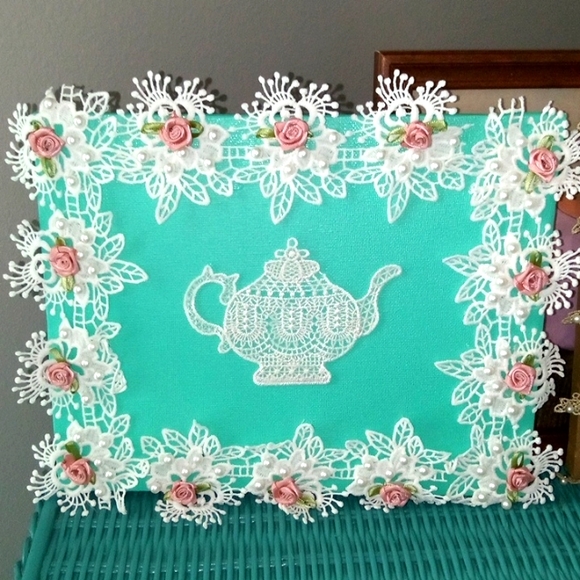 Accents | New Handmade Doily Tea Art | Poshmark